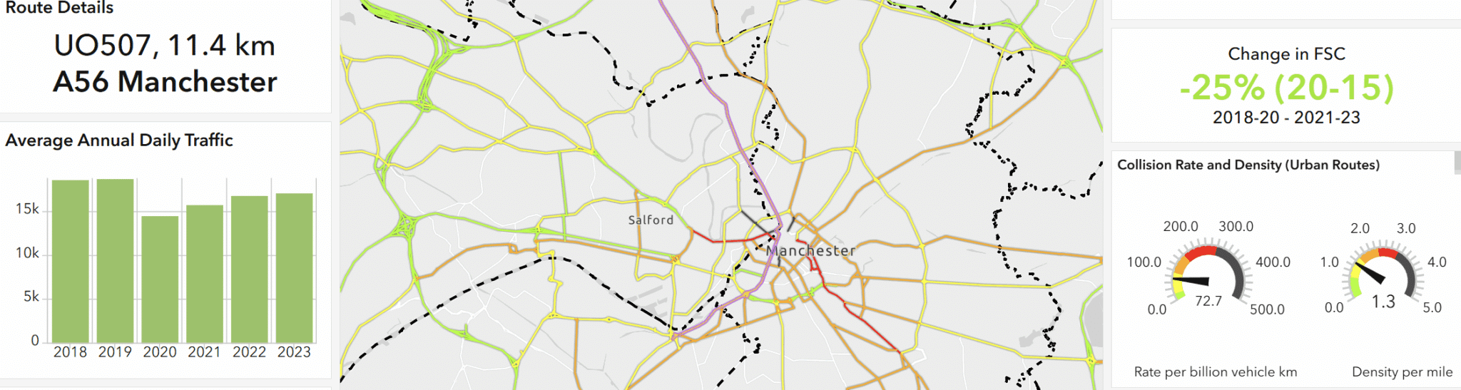 Crash Risk Mapping Results 2025 - The Road Safety Foundation